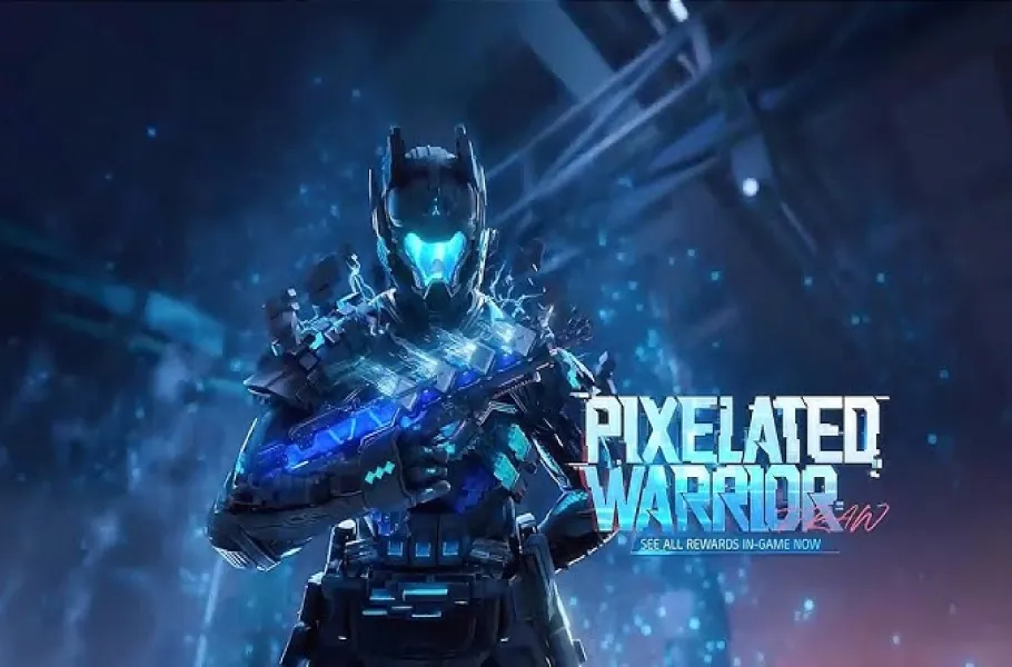 Latest Update in Call of Duty: Mobile - Pixelated Warrior Draw - Item4Gamer