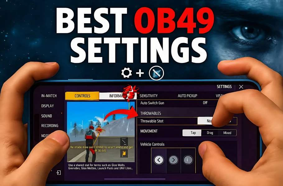 Fixed! Best Free Fire OB49 Sensitivity Settings for Godlike Aim ...