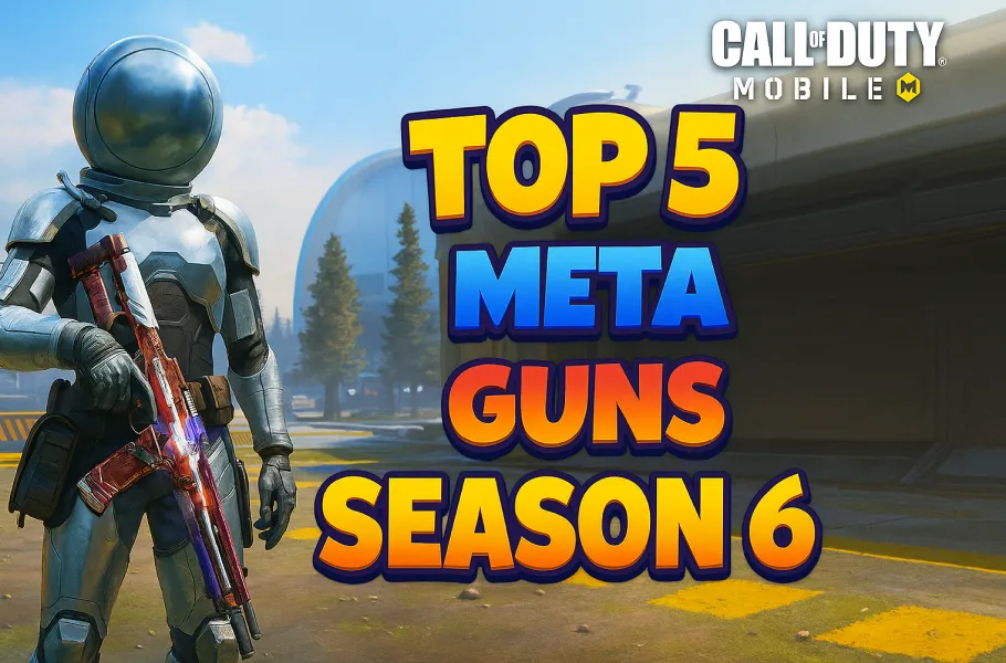 Top 5 Meta Guns of COD Mobile Season 6 (2025)