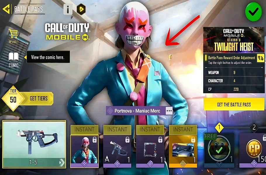 CODM Season 8 Battle Pass: All Rewards (2025)