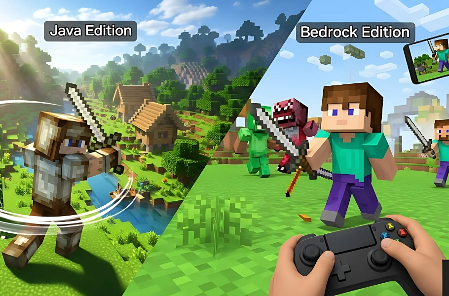 Minecraft Bedrock vs Java: Which Edition Wins in 2025? - Item4Gamer