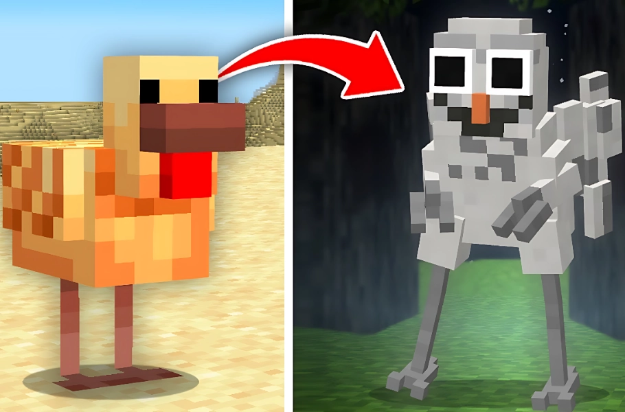 How to Create 99 Nights in The Forest Mobs in Minecraft