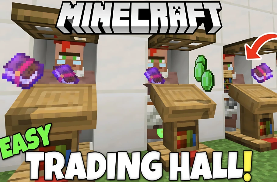 2025’s Best Villager Trading Hall Builds for Minecraft