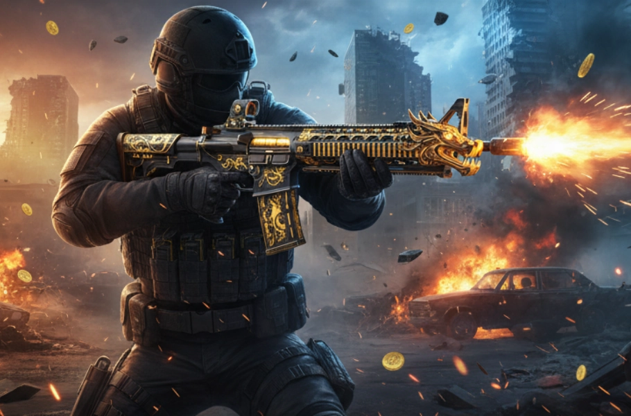 Last Chance to Get Legendary M4 Black Gold Royal in CODM - Item4Gamer