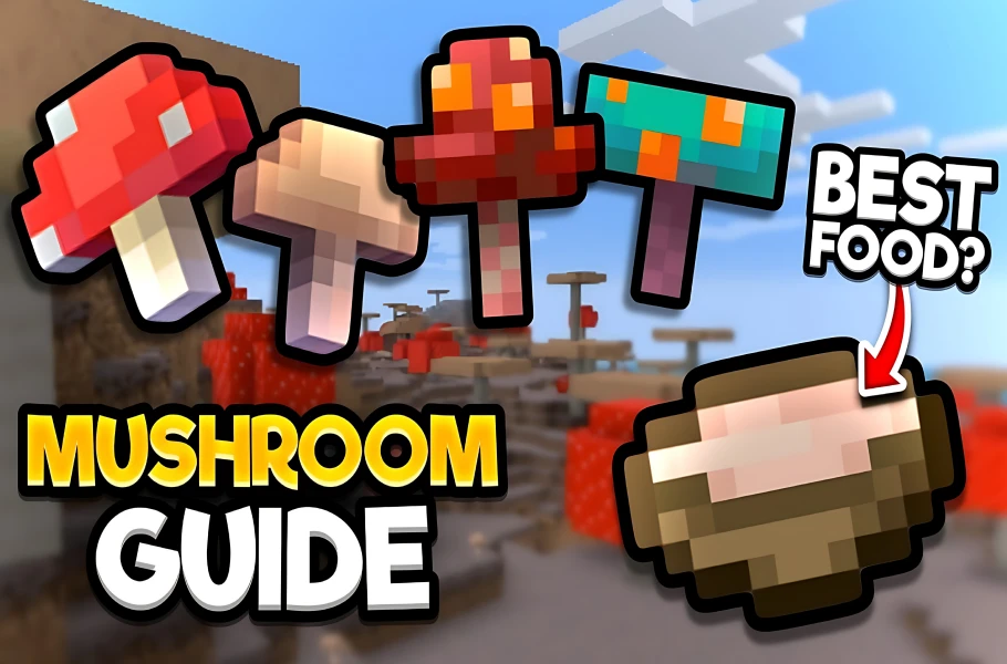 The Ultimate Mushroom Farming Guide for Minecraft 1.21 - Item4Gamer