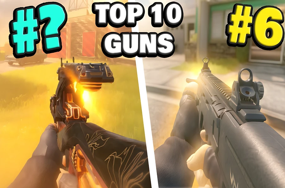 🎯 Top 10 Guns of CODM Season 8 + Complete Builds - Item4Gamer