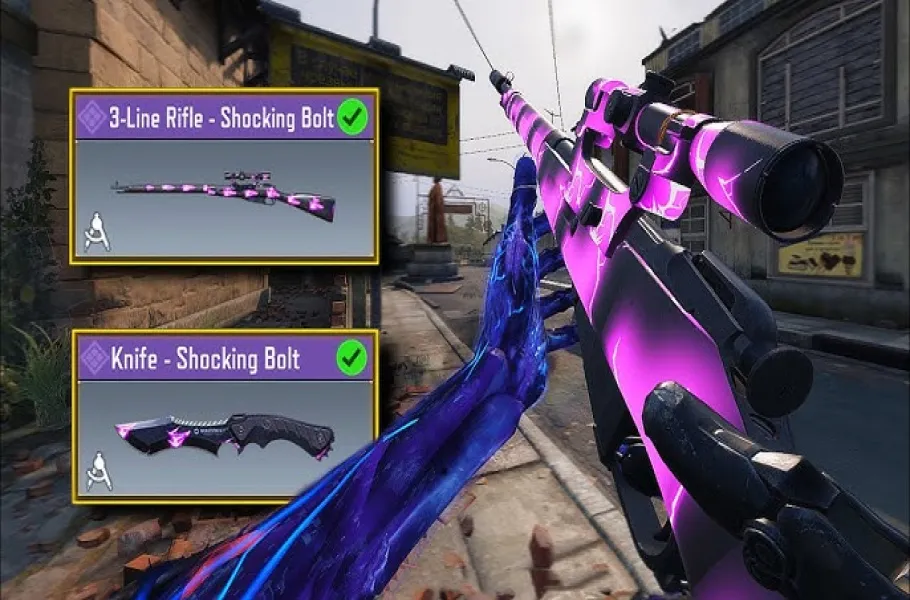 Best Free Shock Bolt Sniper Combo – COD Mobile