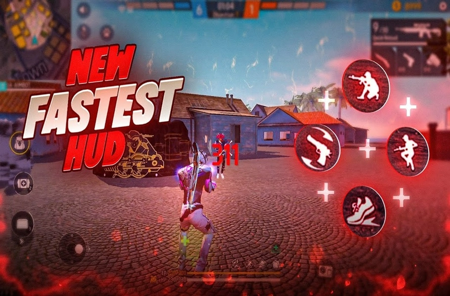 Best Free Fire HUD for 2, 3 & 4 Fingers | Pro Setup Guide